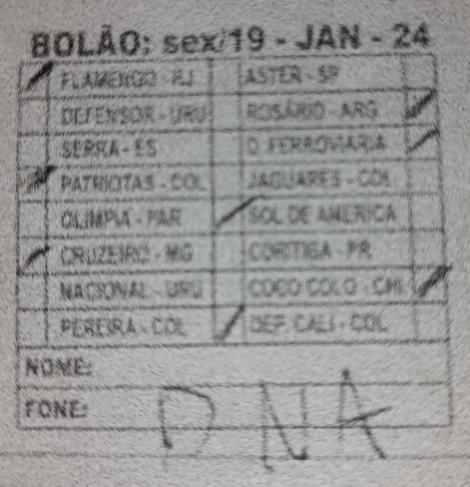 Cartelas Premiadas - Bolões | Palpites Online